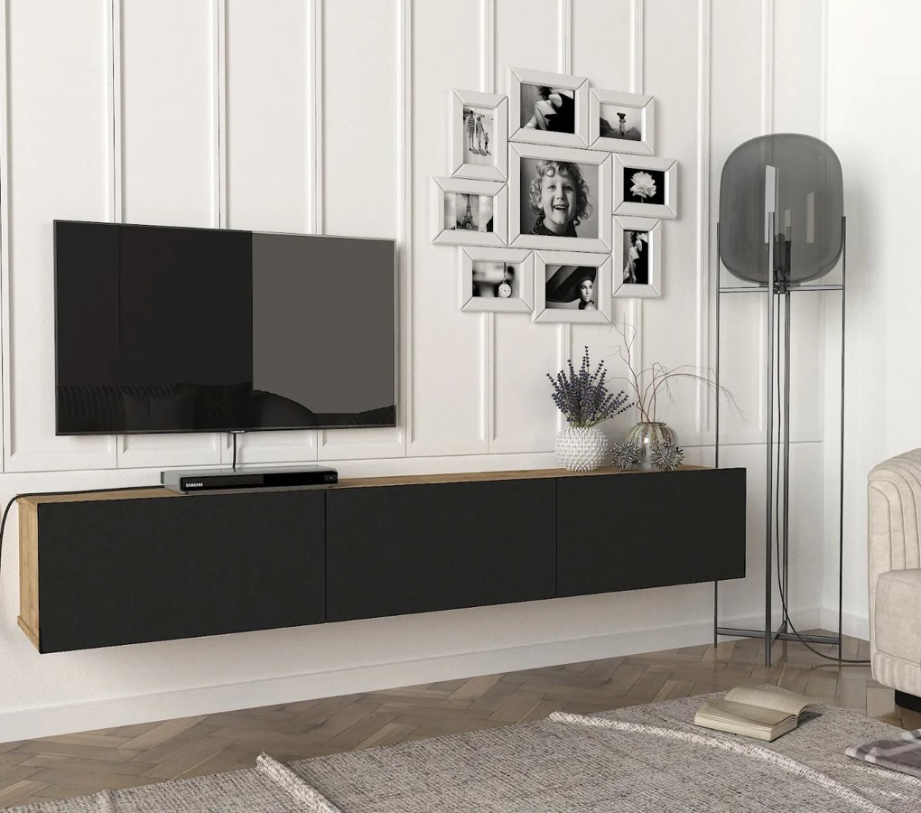 Televizní stolek DEKARA sapphire/antracit