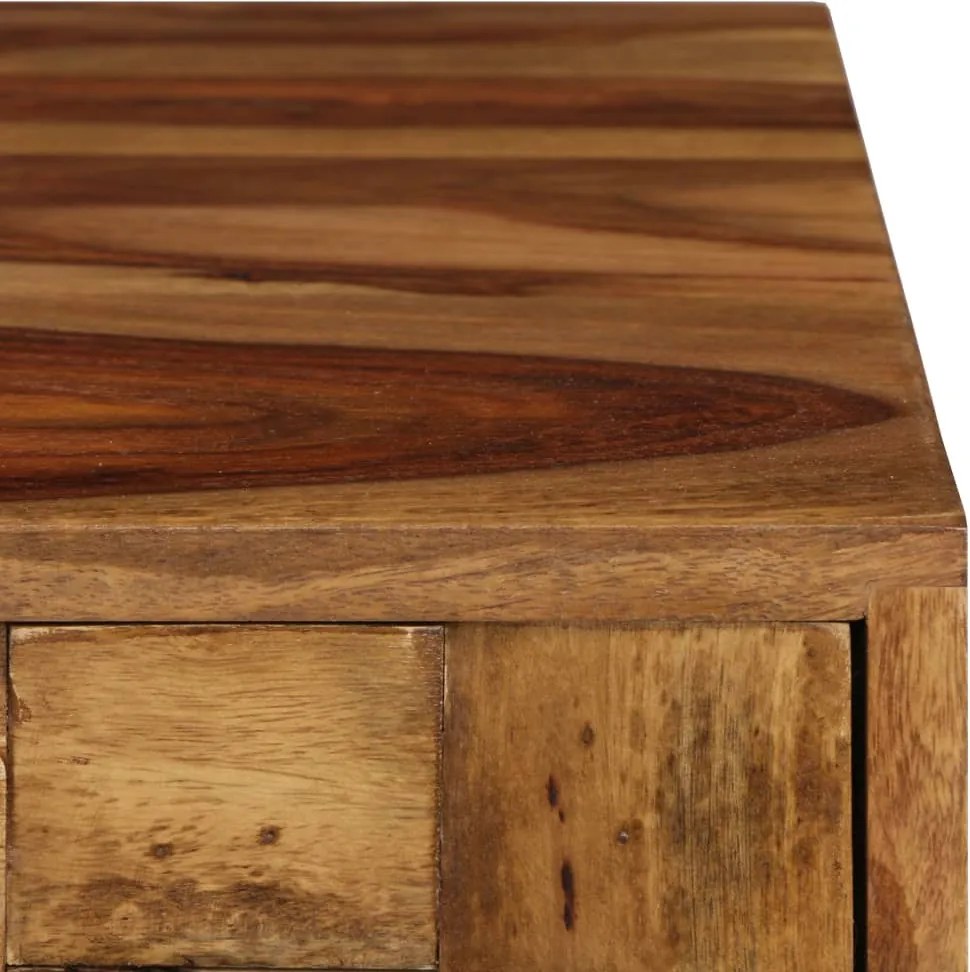 Konferenční stolek z masivní akácie 110x50x37 cm medový 246201