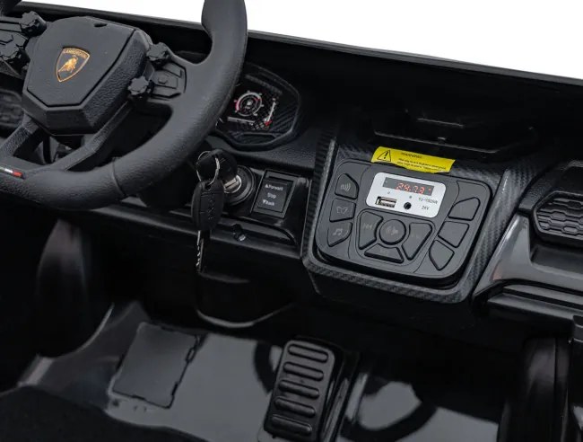 Elektrické autíčko Lamborghini Revuelto XL černé