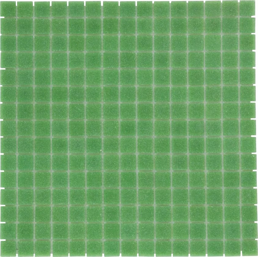 The Mosaic Factory Obklad mozaika skleněná zelená Light Green 2x2 (32,3x32,3) cm - GM23