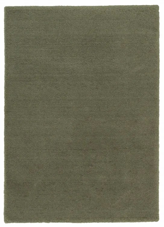 Moderní Kusový koberec Livorno Deluxe 170030 Zelený Typ: 70x140 cm
