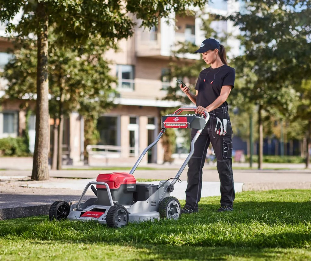 CRAMER OPTIMUS ATM76S - akumulátorová sekačka s pojezdem (bez akumulátoru a nabíječky)