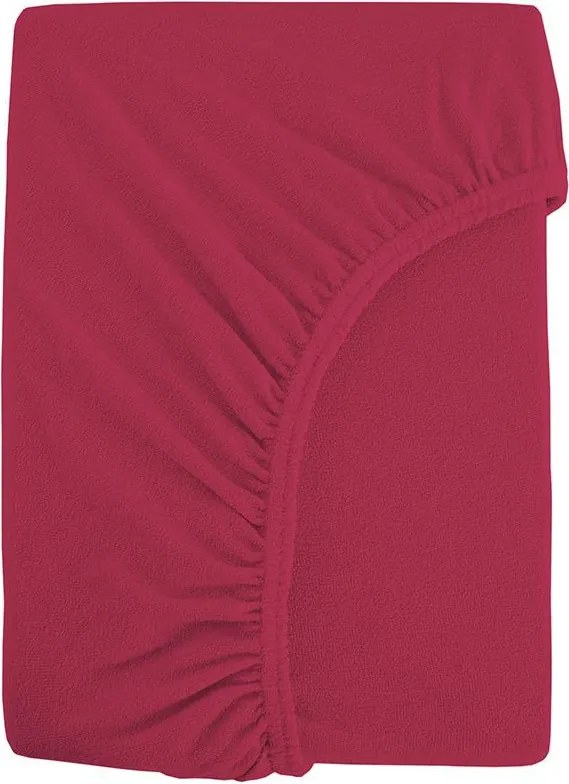 B.E.S. - Petrovice, s.r.o. Prostěradlo Froté IDEAL - Vínová 160 x 200