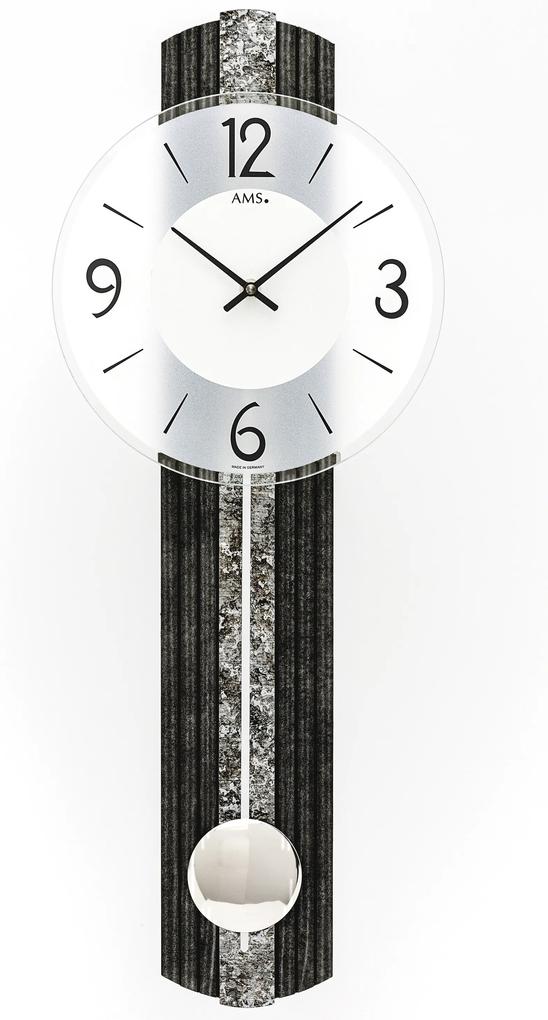 Designové kyvadlové hodiny 7486 AMS 62cm