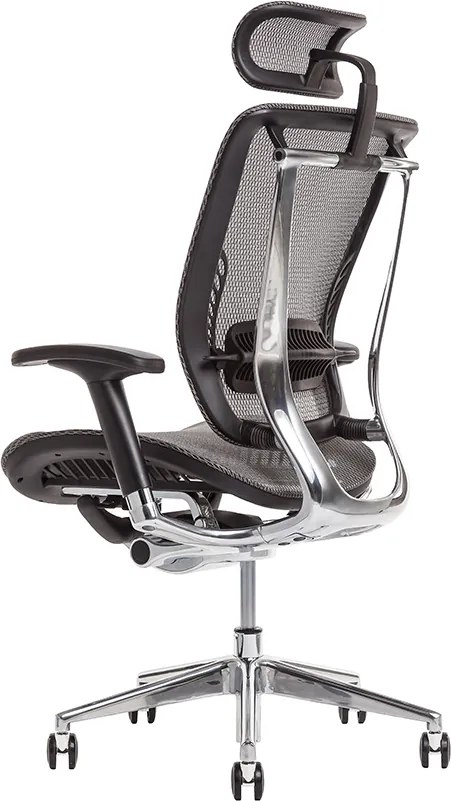 Office Pro Kancelářská ergonomická židle Office Pro LACERTA — více barev, nosnost 150 kg Černá
