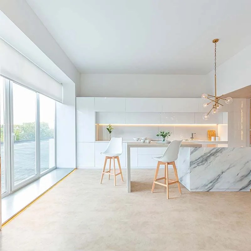 Vinylová plovoucí podlaha BRASED Aquafix Object Click 5702 Beton světlý 1,95 m²