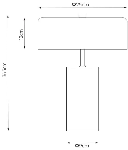 Lucide 34540/03/31 - Stolní lampa MIRASOL 3xG9/7W/230V bílá/zlatá