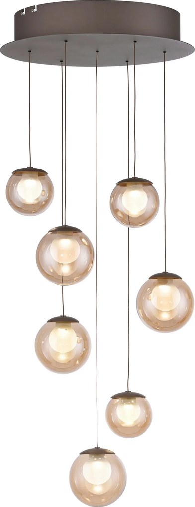 XXXLutz ZÁVĚSNÉ LED SVÍTIDLO, 40/40/180 cm Neuhaus PURE - Stropní svítidla - 003467045602