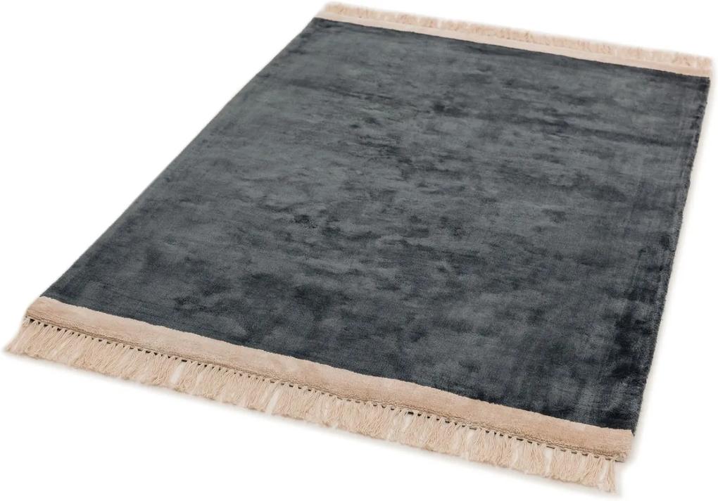 Černý  koberec Challenger Petrol Pink Rozměry: 160x230 cm