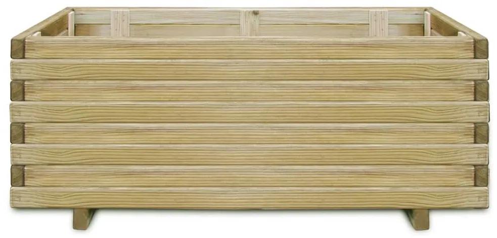 vidaXL Vyvýšený záhon 100 x 50 x 40 cm dřevo obdélníkový
