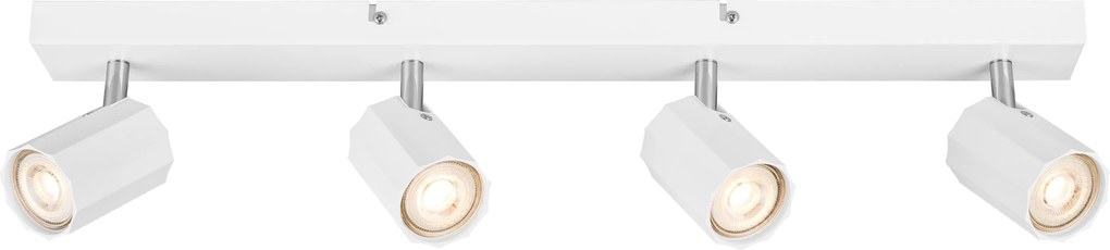 Livarno home Stropní / Nástěnné LED svítidlo Theia (stropní svítidlo kolejnicové/bílá)