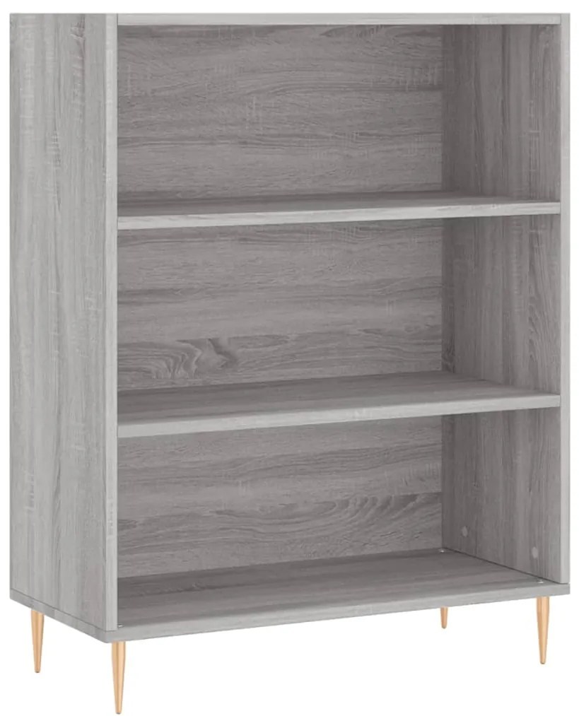 Skříň highboard šedá sonoma 69,5 x 34 x 180 cm kompozitní dřevo,  3198719