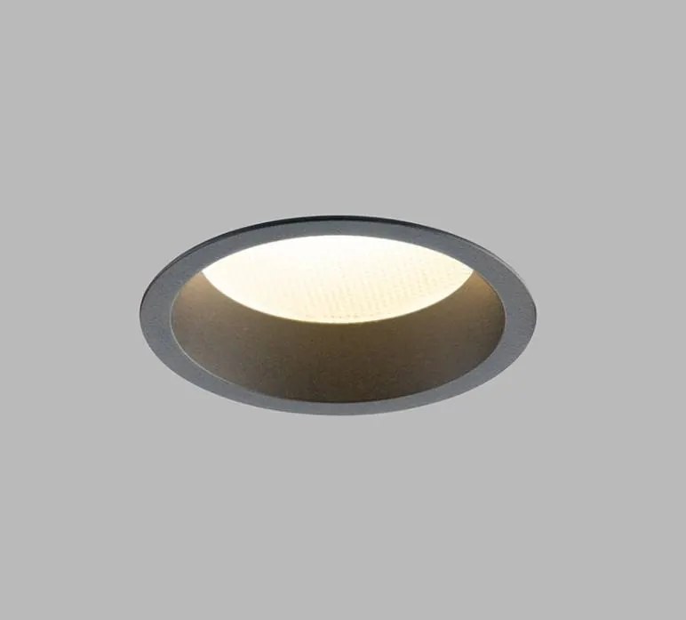 Vestavné LED světlo ZETA IP44 LED2 - černá, 3000 K, 8 - 10 W, 800 - 1000 lm, 103 mm, 90 mm, 56,5 mm