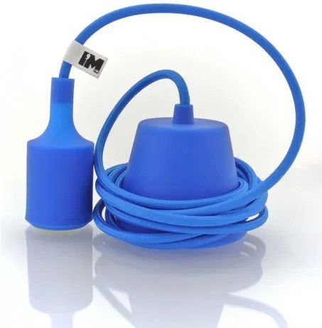 Silikon 1-závěsná žárovka modrá IMINDESIGN IMIN1-blue