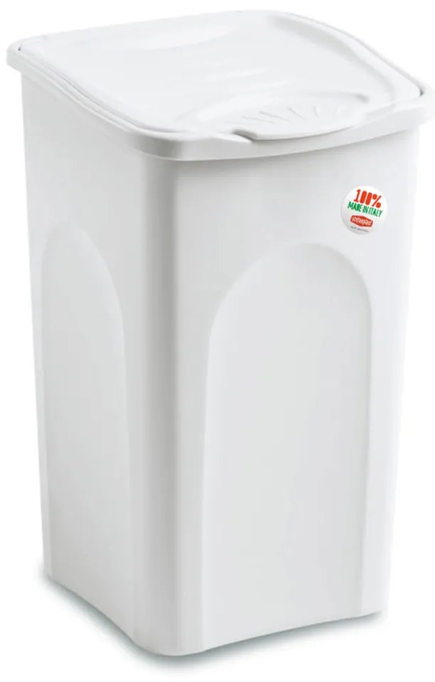 STEFANPLAST Koš na prádlo Primavera 38 l, bílý