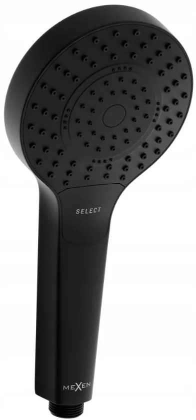 Mexen příslušenství - ruční sprchový set Oval R-05, 3-funkce, černá, 785056052-70