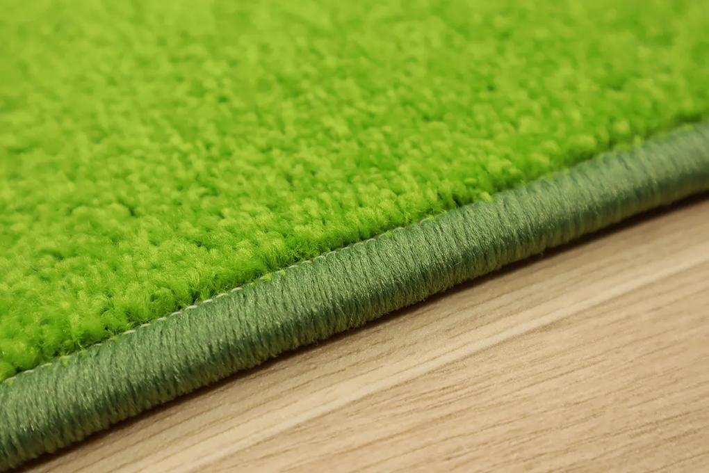 Vopi koberce Kusový koberec Eton zelený ovál - 160x240 cm