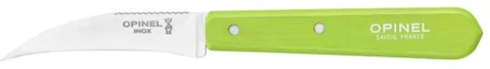 Opinel Les Essentiels N°114 nůž na zeleninu 7 cm, zelená, 001925