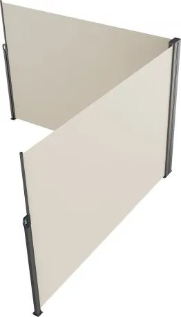 Stahovací boční markýza, 200,7 × 599,4 cm Venkovní ochranná – KSSCP200X600HPSZPV0