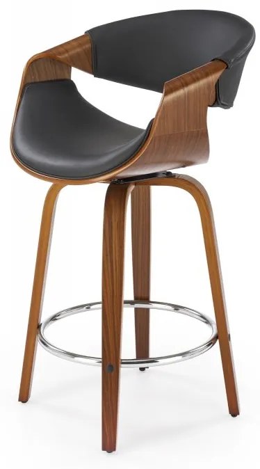Barová židle H123 Halmar Černá