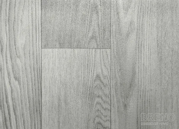 Breno PVC SMARTEX Sugar Oak 997L – šedé dřevo, šíře 400 cm