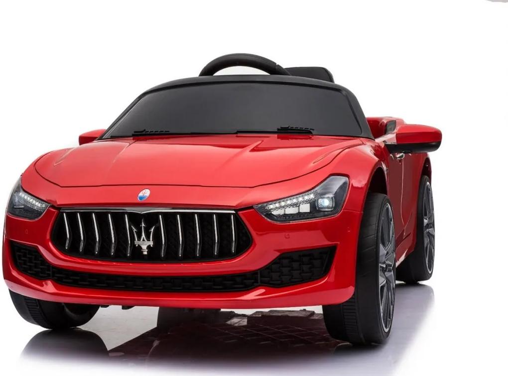 Maserati Ghibli dětské elektrické auto - červená