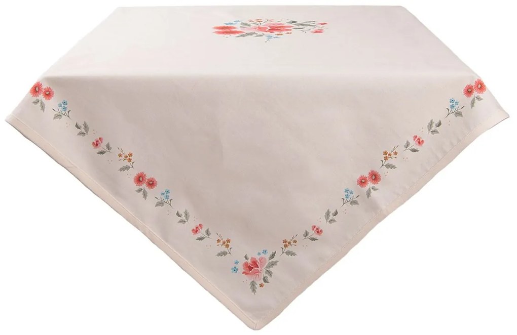 Clayre & Eef - Ubrus LITTLE ROSE COLLECTION 150*150 cm LRC15 LRC15