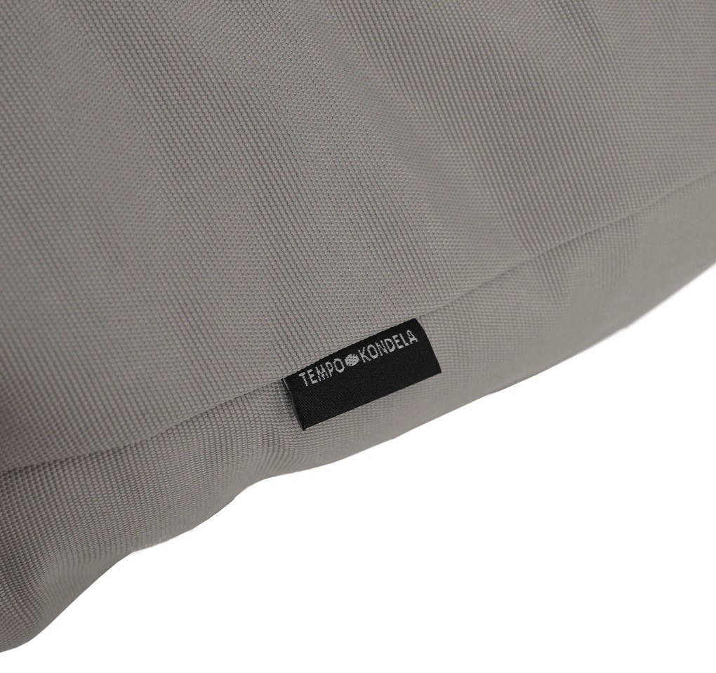 Závesné kreslo so stojanom, transparentná/strieborná/sivá, BUBBLE NEW TYP 2