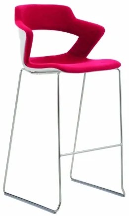 Antares Barová židle 2160/SB TC Aoki FRONT UPH GALERIE - Čalounění Antares LÁTKY (IR,RA) / IRIS, RALLY Barva plastu Antares bílá