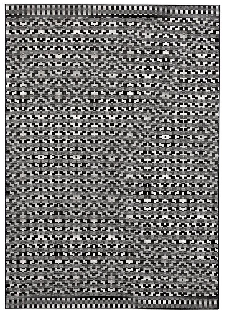 Mujkoberec Original Kusový koberec Mujkoberec Original Mia 103520 Black Creme – na ven i na doma - 120x170 cm