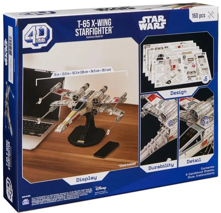 4d puzzle star wars t-65 x-wing starfighter