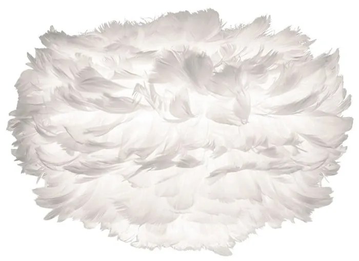 Bílé stínidlo z husího peří UMAGE EOS, ⌀ 22 cm