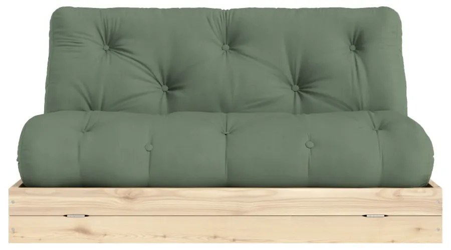 Zelená rozkládací pohovka 145 cm Flip – Karup Design