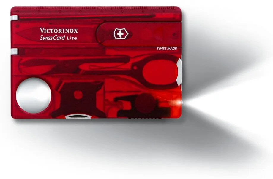 SwissCard Lite Victorinox 0.7300.T red