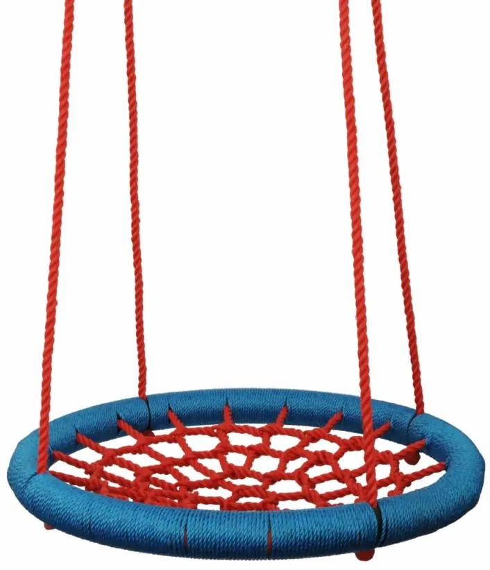 Houpačka Woody Houpací kruh (průměr 85cm) - červený