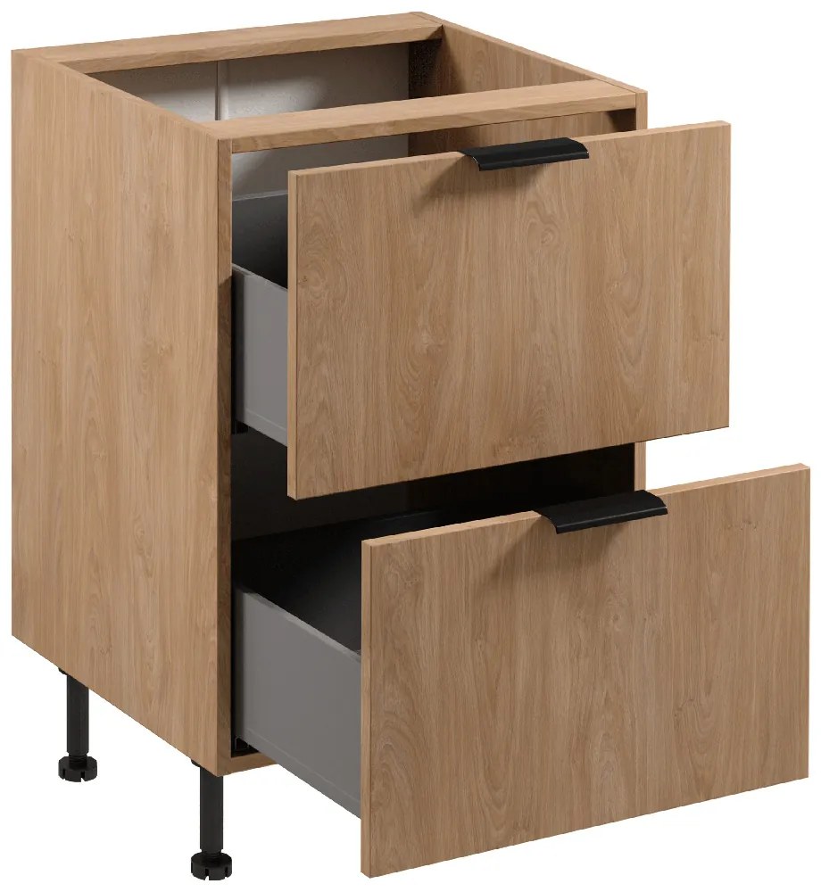 SORENTO pp | dolní skříňka D60S2 se zásuvkami | 60 cm | puccini