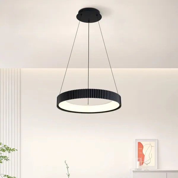 Brilagi - LED Stmív. lustr na lanku FALCON MODERN LED/30W/230V 40 cm černá + DO