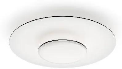 Philips Osvětlení - Stropní LED svítidlo, průměr 50 cm, 4000 K, 40 W, stmívatelné, bílá/černá 929003316401