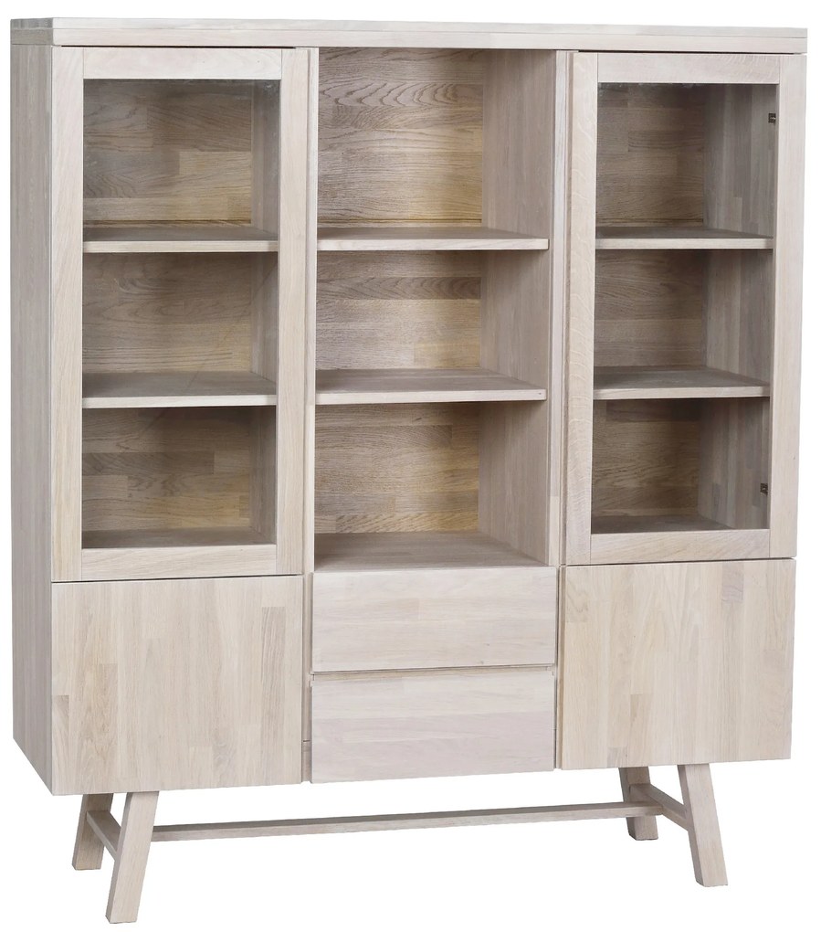ROWICO Dřevěný kabinet BROOKLYN světlý 108565