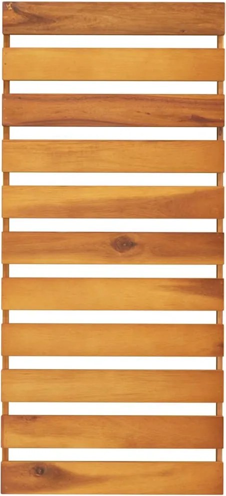 3patrový skládací regál 70 x 31 x 63 cm masivní akáciové dřevo 153328