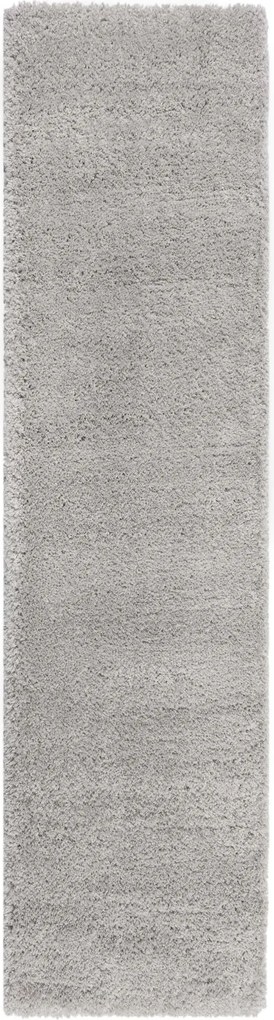 Flair Rugs, Běhoun Shaggy Teddy Grey, 60x230, šedá, dětský pokoj