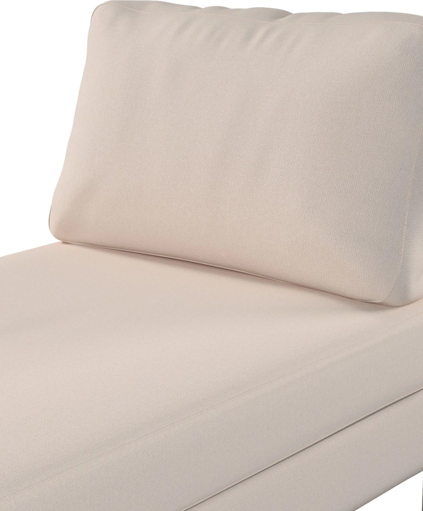 Potah na šezlong IKEA Karlstad samostatný, krátký barva růžová látka pletený vzor