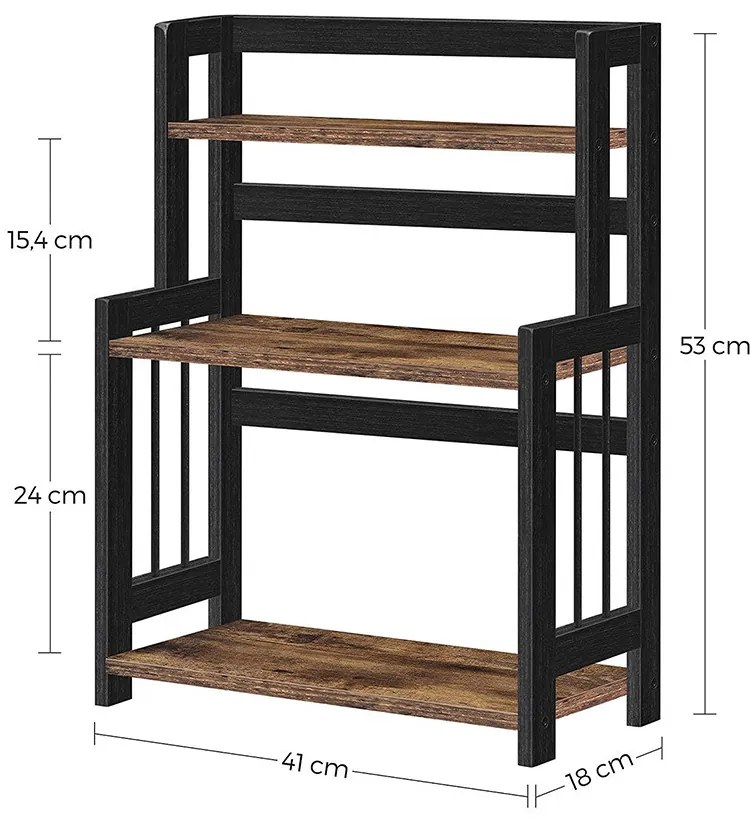 Úložná police na pracovní desku
