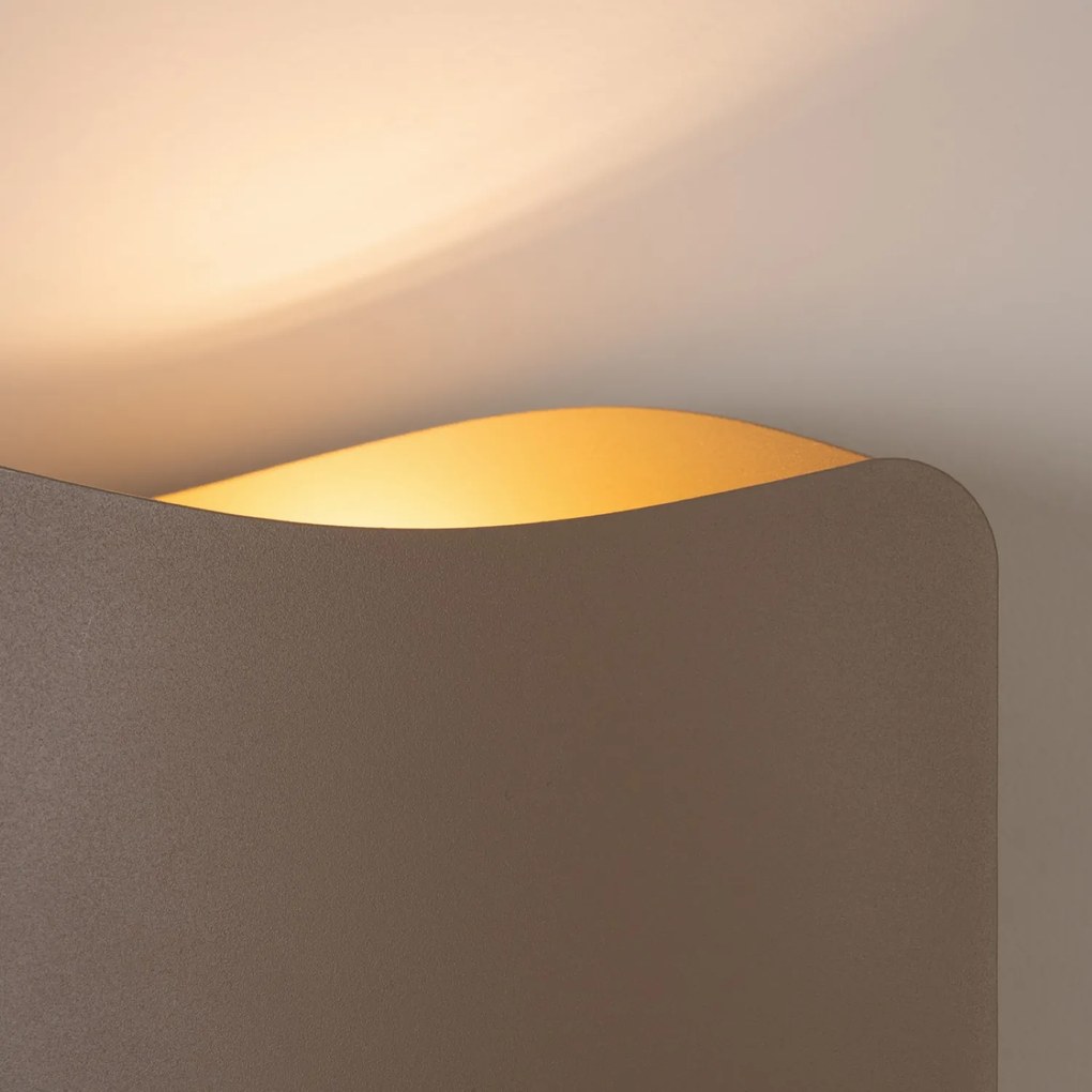 Sollux Lighting Nástěnné svítidlo TILA 30 taupe