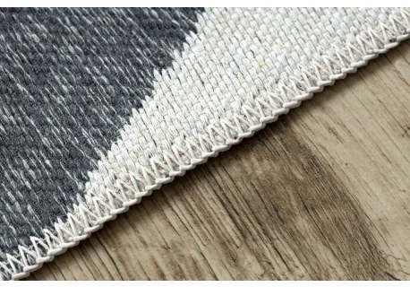 koberec TWIN 22992 geometrická, bavlna, oboustranný, Ekologické tř velikost 140x190 cm | krásné koberce cz