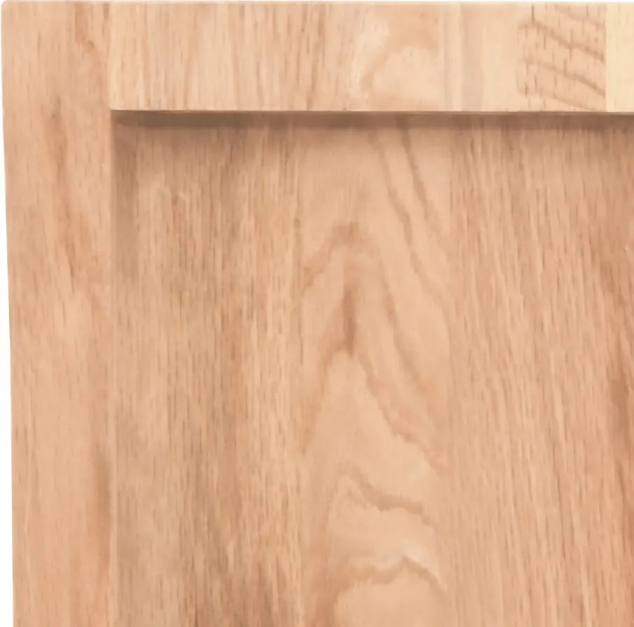 Koupelnová deska hnědá 60x40x(2-4) cm ošetřený masivní dřevo 3156105