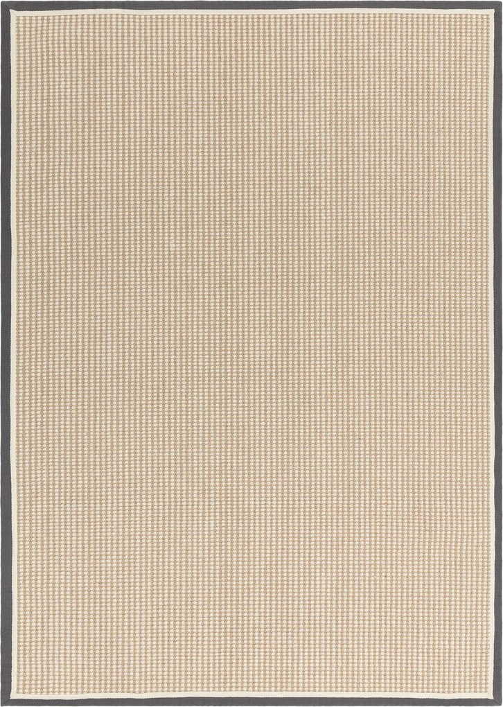 Tribeca Design Kusový koberec Ministry Loop Slate Cream Rozměry: 160x230 cm