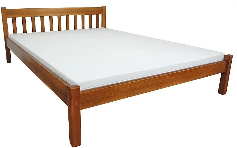 Dřevěná postel Milada Barva: dub, Rozměr: 140x200 cm