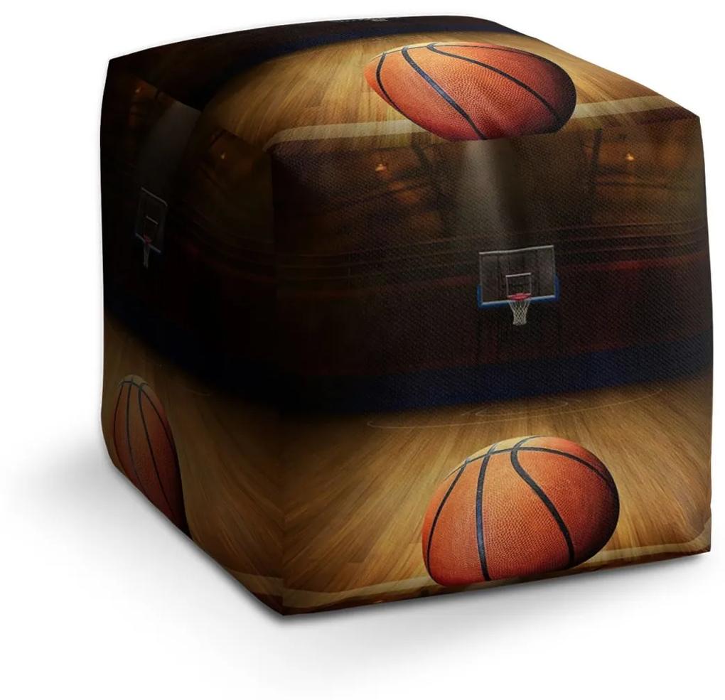 Sablio Taburet Cube Basketball: 40x40x40 cm