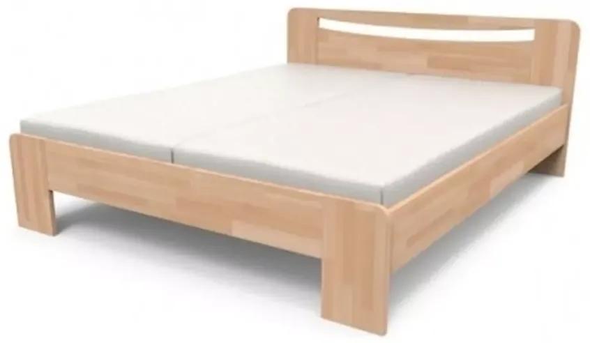 Texpol Dřevěná postel Sofia 210x140 Buk